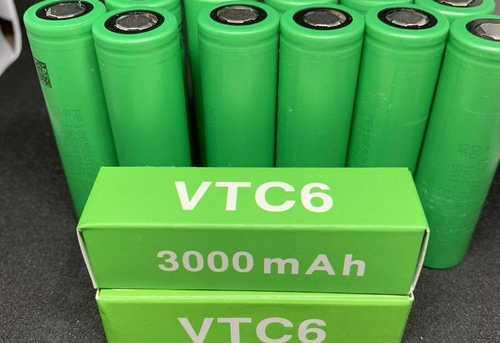 Аккмуляторы Murata 18650 VTC6 2700 mAh