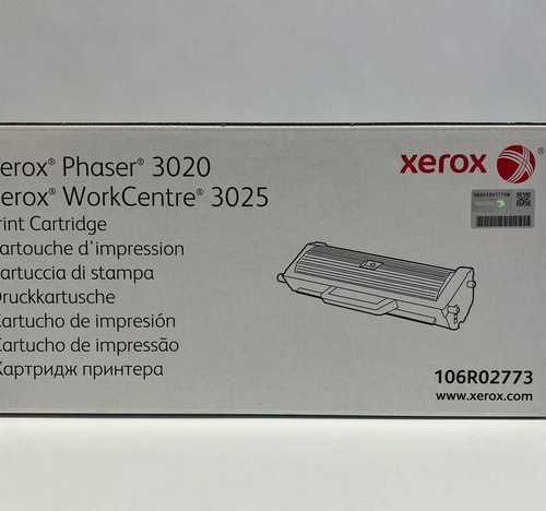 106R02773 Тонер-картридж Xerox