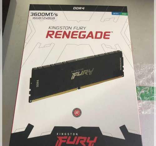 Kingston Fury Renegade Black KF436C16RBK2/16 DDR4