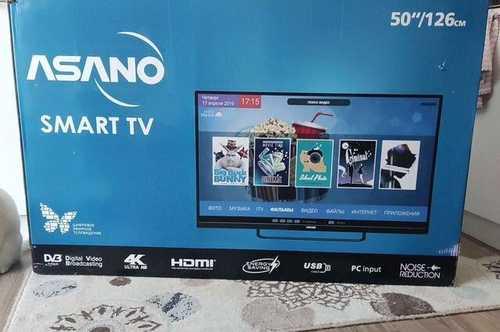 Новый телевизор Asano 50" 4K Smart Tv