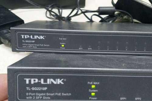 PoE smart Switch TP-link tl-sg2210p