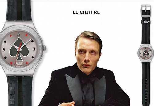 Редкие часы Swatch: James Bond 007 Casino Royale