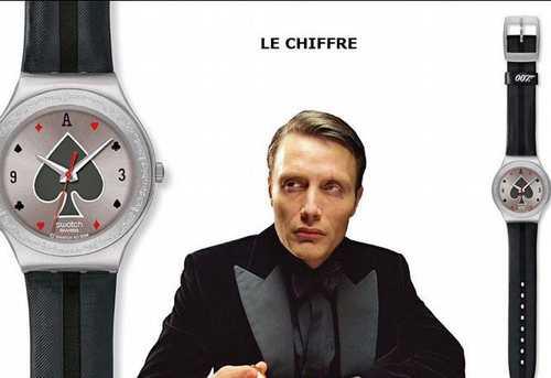 Редкие часы Swatch: James Bond 007 Casino Royale