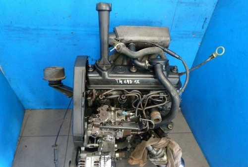 Двигатель Volkswagen 1.9d 1990-1995 1X