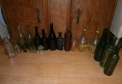 Старинные бутылки царские ранние советы