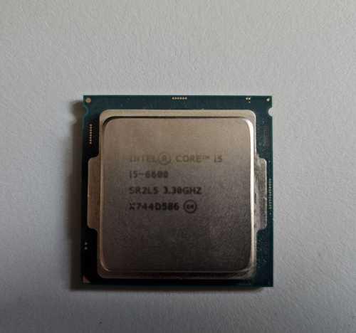 Процессор intel core i5 6600