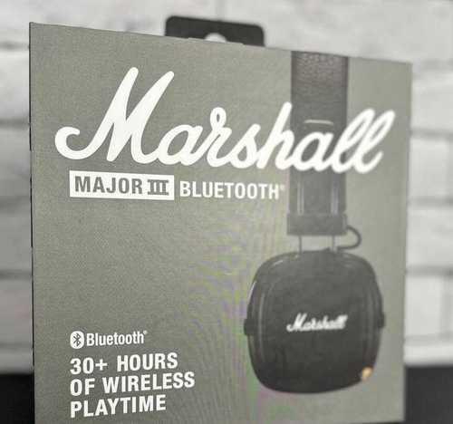 Наушники Marshall major 3 bluetooth (улучшенные)