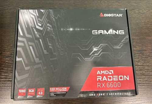 Игровая Видеокарта AMD Radeon RX 6600 Biostar 8GB