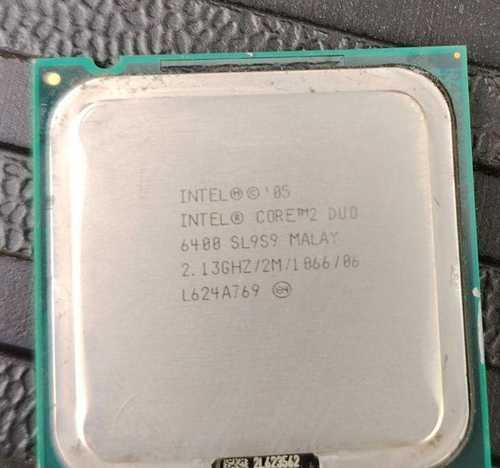 Процессор Intel core 2 duo 6400 2.13GHZ