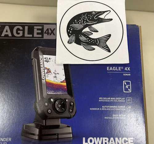 Эхолот Lowrance Eagle 4x с датчиком Bullet