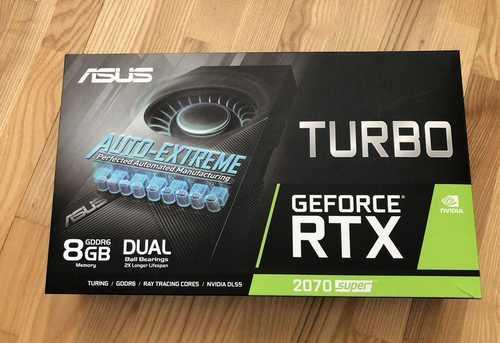 Видеокарта Asus RTX 2070 super 2шт