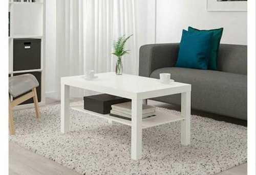 Журнальный столик IKEA белый