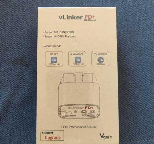 Диагностический адаптер Vgate vLinker FD+