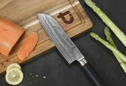 Кухонный нож TuoTown, Сантоку 180мм
