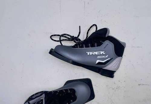 Лыжные ботинки trek soul (серые)