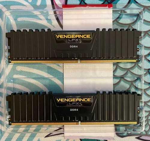 Оперативная память Corsair Vengeance LPX 16Gb