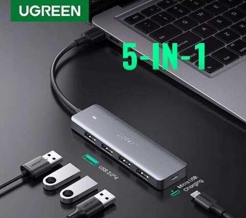 Ugreen USB 3,0 концентратор