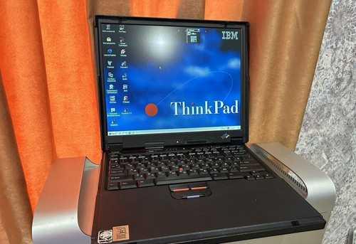 Ноутбук ретро IBM 390X