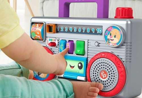 Развивающие игрушки fisher price веселый бумбокс