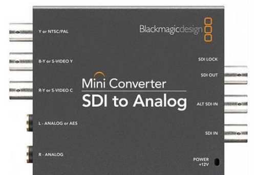 Mini Converter – SDI to Analog Blackmagic convmasa