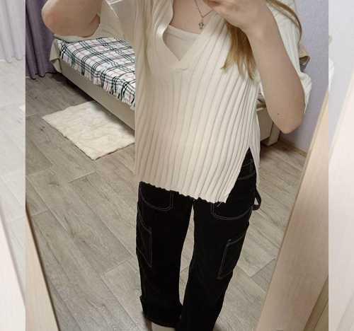 Поло женское H&M
