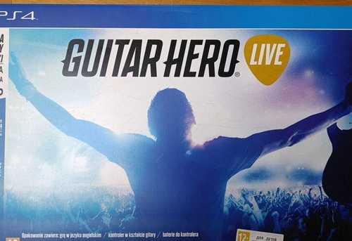 Guitar Hero Live PS4 (Игра + Контроллер гитара)