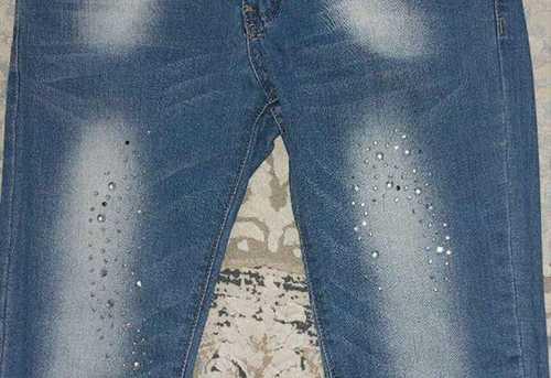 Бриджи шорты джинсовые