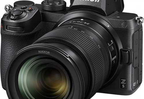 Nikon Z5 Kit Nikkor Z 24-70mm f/4S, Гарантия