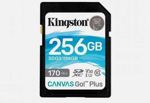 256Gb Kingston Canvas Go Plus sdxc UHS-I