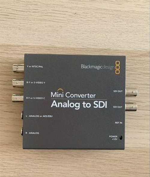 BlackMagic Mini Converter Analog to SDI