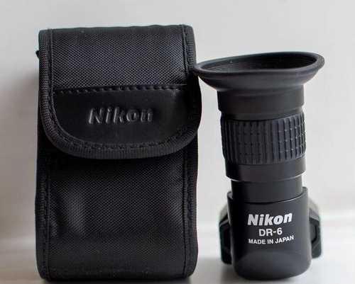 Угловой видоискатель Nikon DR-6, отличное сост