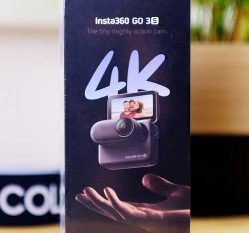 Экшен-камера Insta 360 GO 3S 64Gb Black