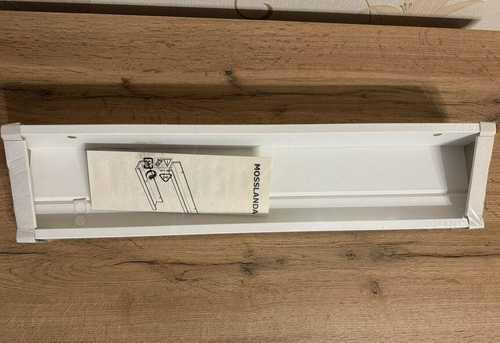 Полка настенная IKEA белая mosslanda