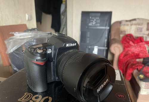 Фотоаппарат Nikon D90 Kit AF-S DX nikkor 18-105mm