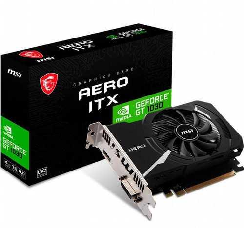 4К Видеокарта GeForce 1030 4GB Гарантия 3 года