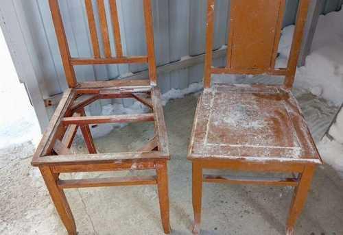Старинные советские стулья ампир