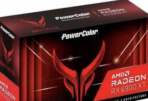 Видеокарта rx 6900 xt power color red devil 6900