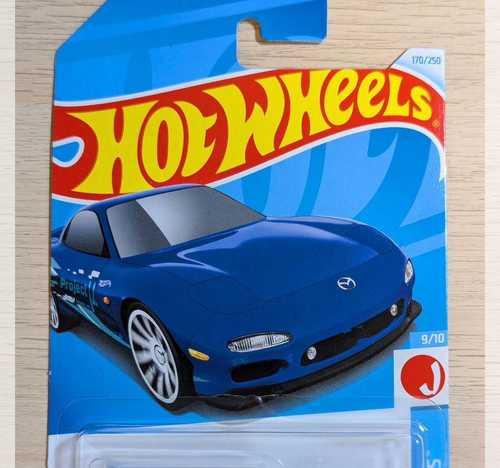 Hot Wheels Mazda Rx-7 (Синий)