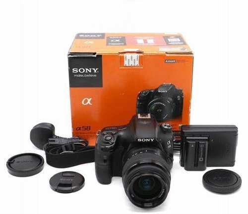 Sony A58 kit в упаковке (пробег 60055 кадров)