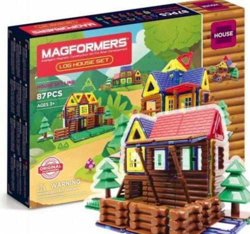 Магнитный конструктор magformers лесной дом 87 дет