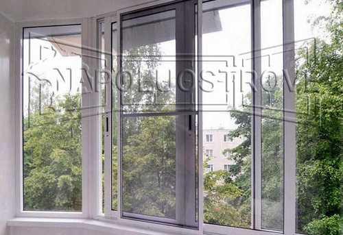 Алюминиевые окна - холодное остекление балконов