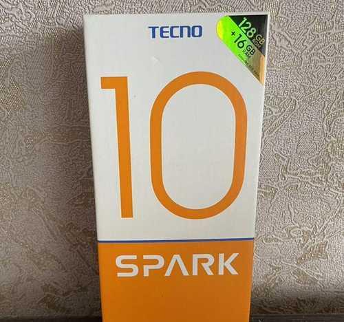 Коробка от телефона tehno 10 spark