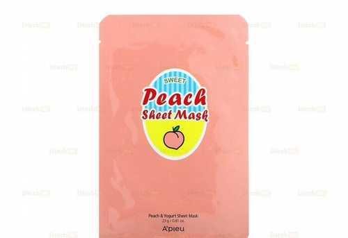 Тканевая маска для красоты Sweet Peach, персик и й