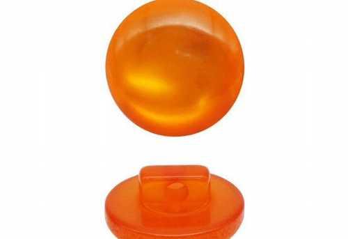 Пуговица в тубе на ножке 0311-0573 цвет оранжевый