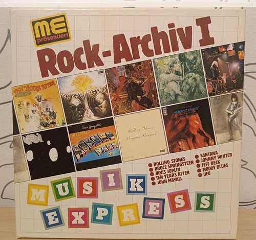 Various - Rock-Archiv I (10xLP   Box) 1981 Germany