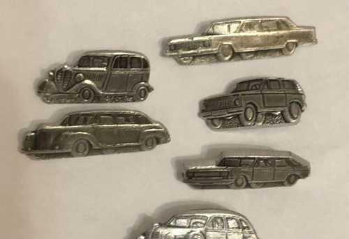 Значки автомобили СССР