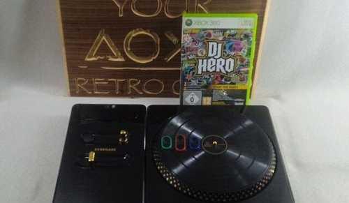 DJ hero Wireless Turntable Controller Xbox 360