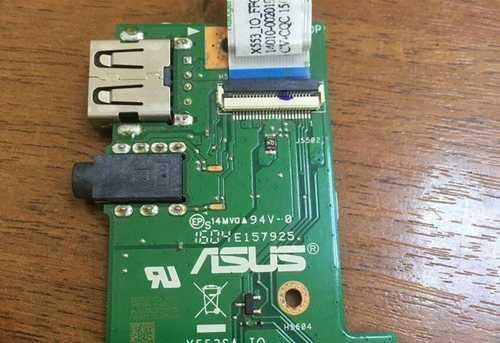 Плата USB+Audio с Шлейфом Asus X553SA