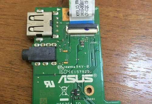 Плата USB+Audio с Шлейфом Asus X553SA