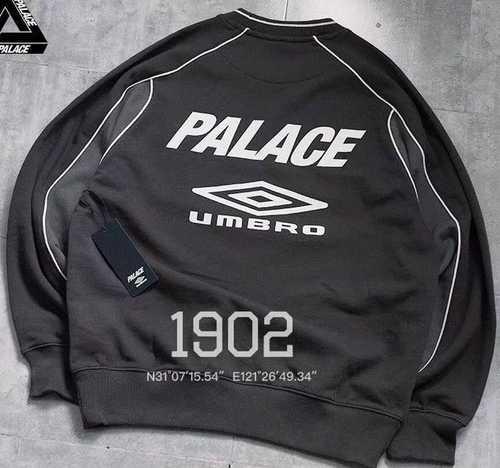 Лонгслив мужской чёрный Palace x Palio